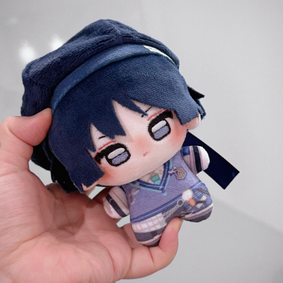 Smile House Fanart Cute Small Size Male Removable Hat 12CM Plush Doll ...