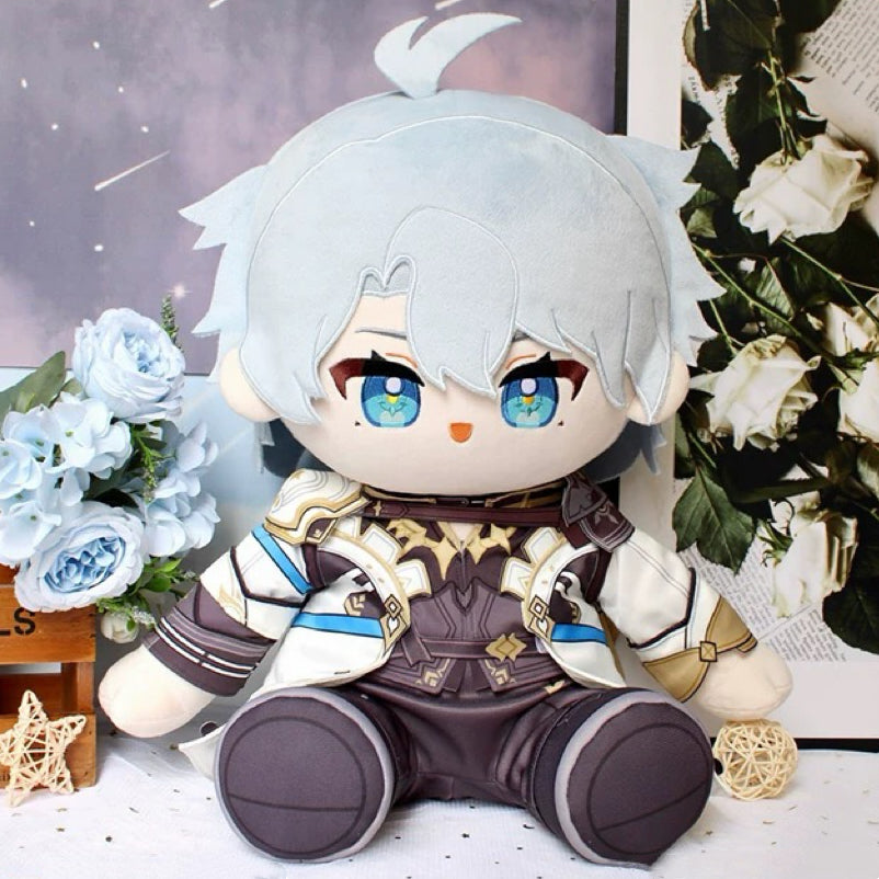 Smile House Man Doll Sliver Hair Big Eyes 40CM Plush Doll – Smile House ...